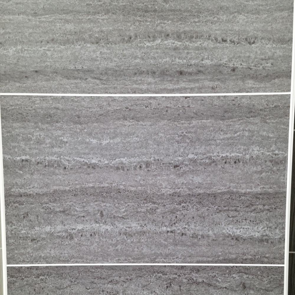 Dark Grey Matt Gwent Tile Effect 50cm Wall Panel – Wet Walls & Ceilings