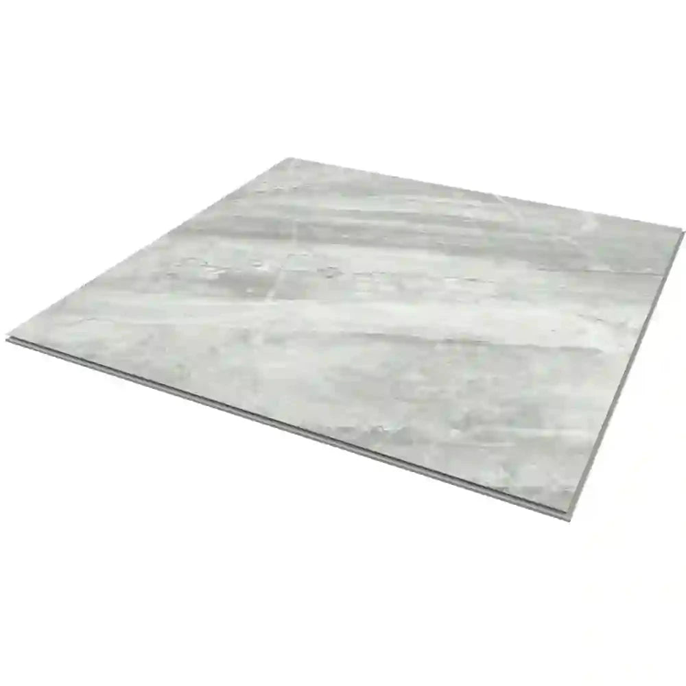 Ash Grey 60cm x 60cm SPC Vinyl Click Tile – Wet Walls & Ceilings