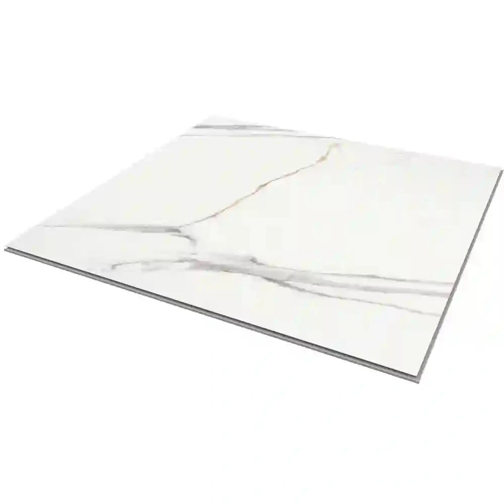 Calcutta White 60cm x 60cm SPC Vinyl Click Tile – Wet Walls & Ceilings