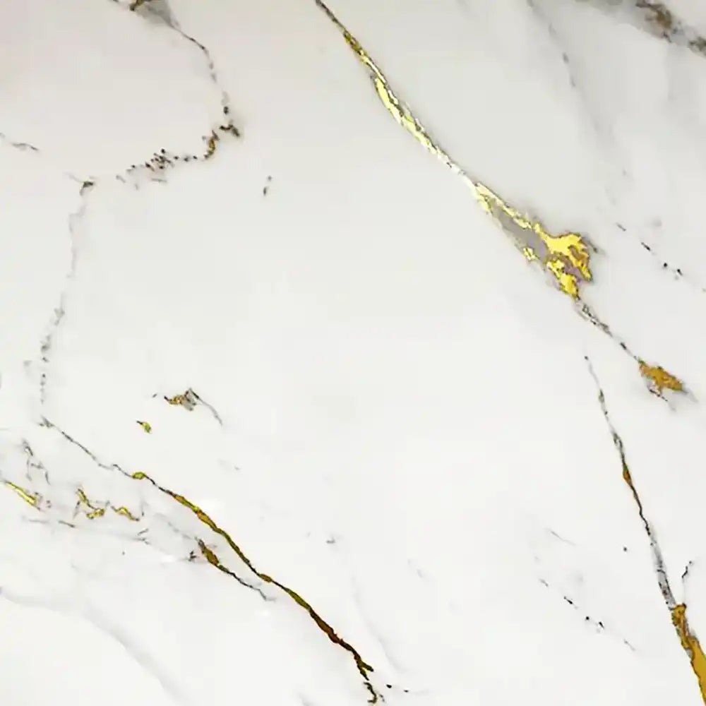 Carrara Gold Gloss Marble 1m Wide Wall Panel – Wet Walls & Ceilings