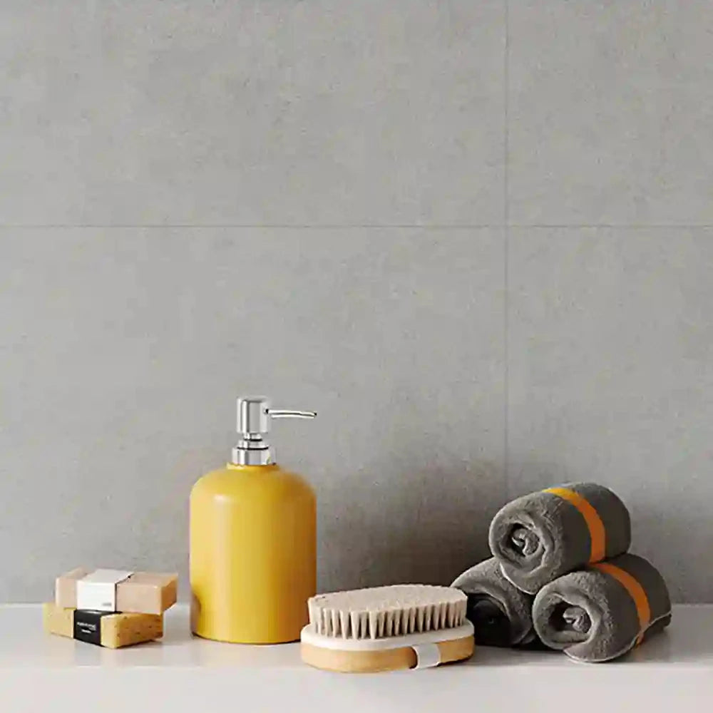 Concrete Light Matt Tile Panel 30cm x 60cm | Premium Internal Wall ...