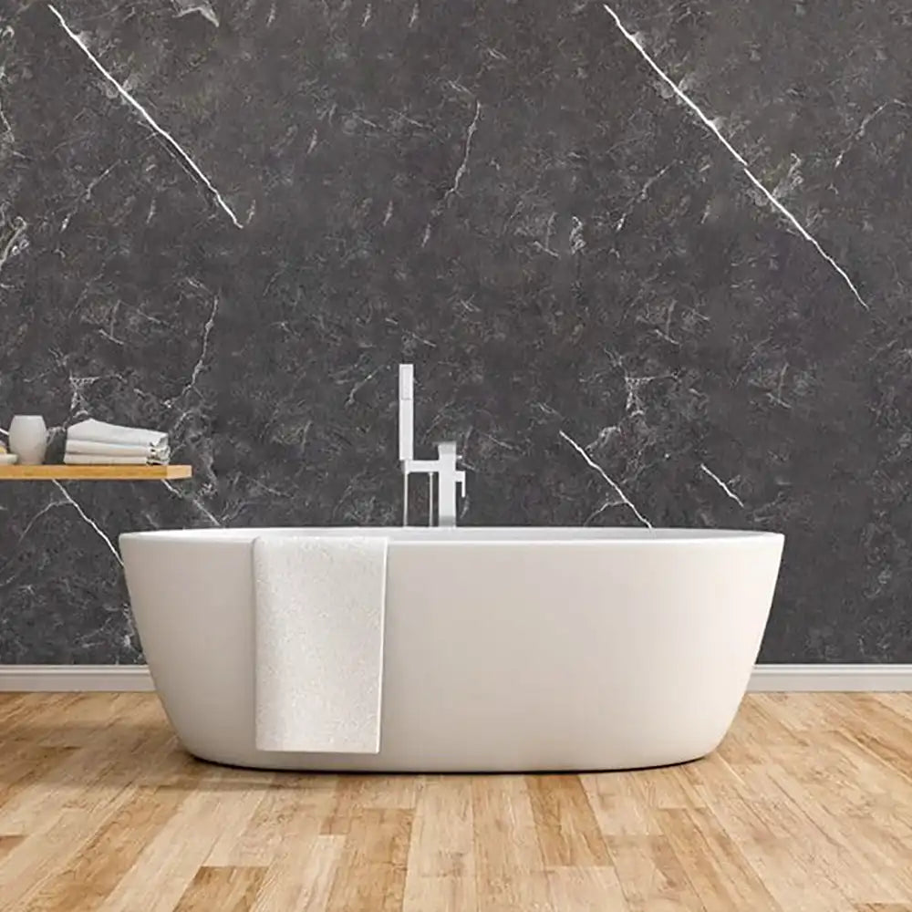 Graphite Quartz Matt 100cm x 240cm Wet Wall Panel – Wet Walls & Ceilings