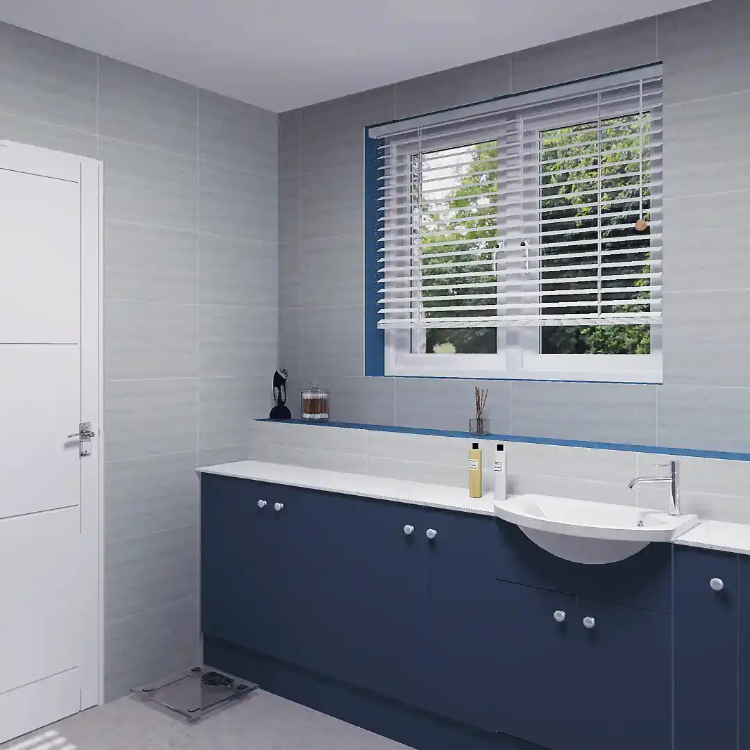 Grey Matt Angus Tile Effect 50cm Wall Panel – Wet Walls & Ceilings