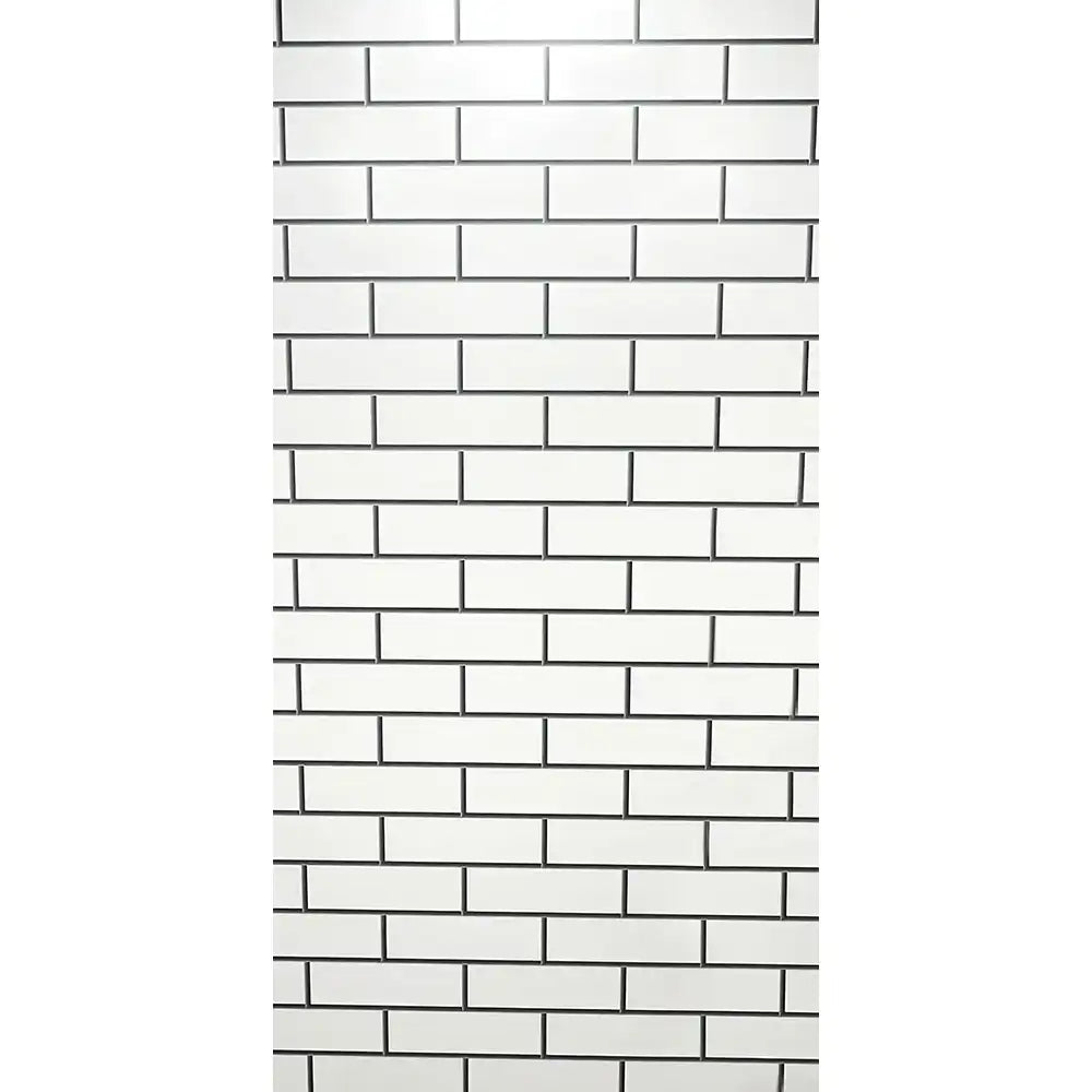 Matt White Metro 100cm x 240cm Wet Wall Panel – Wet Walls & Ceilings