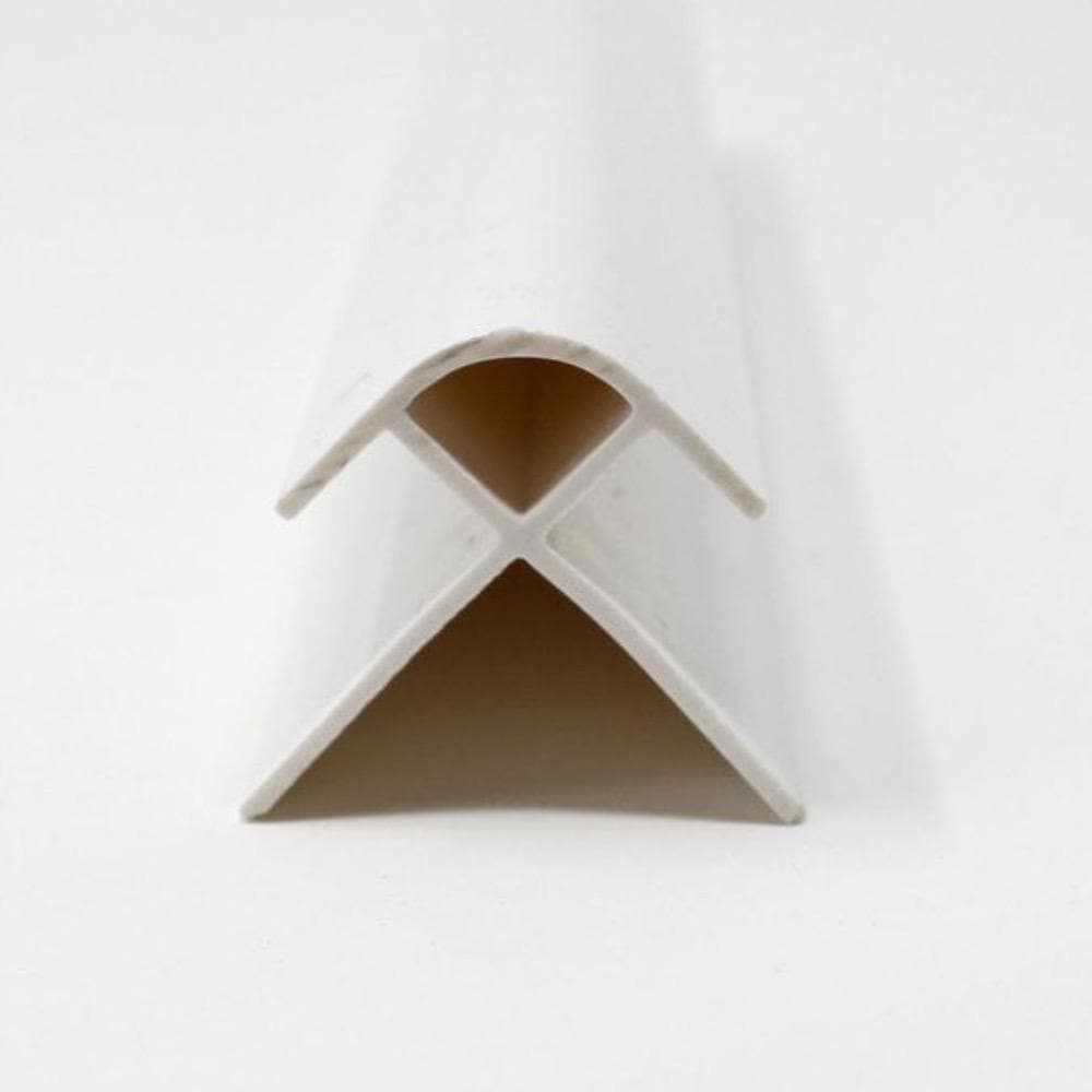 External Corner White Trim for 10mm Panels – Wet Walls & Ceilings