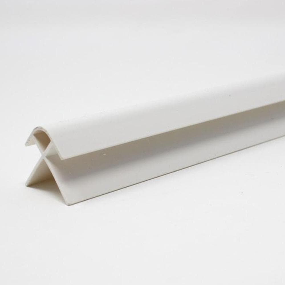 External Corner White Trim for 10mm Panels – Wet Walls & Ceilings