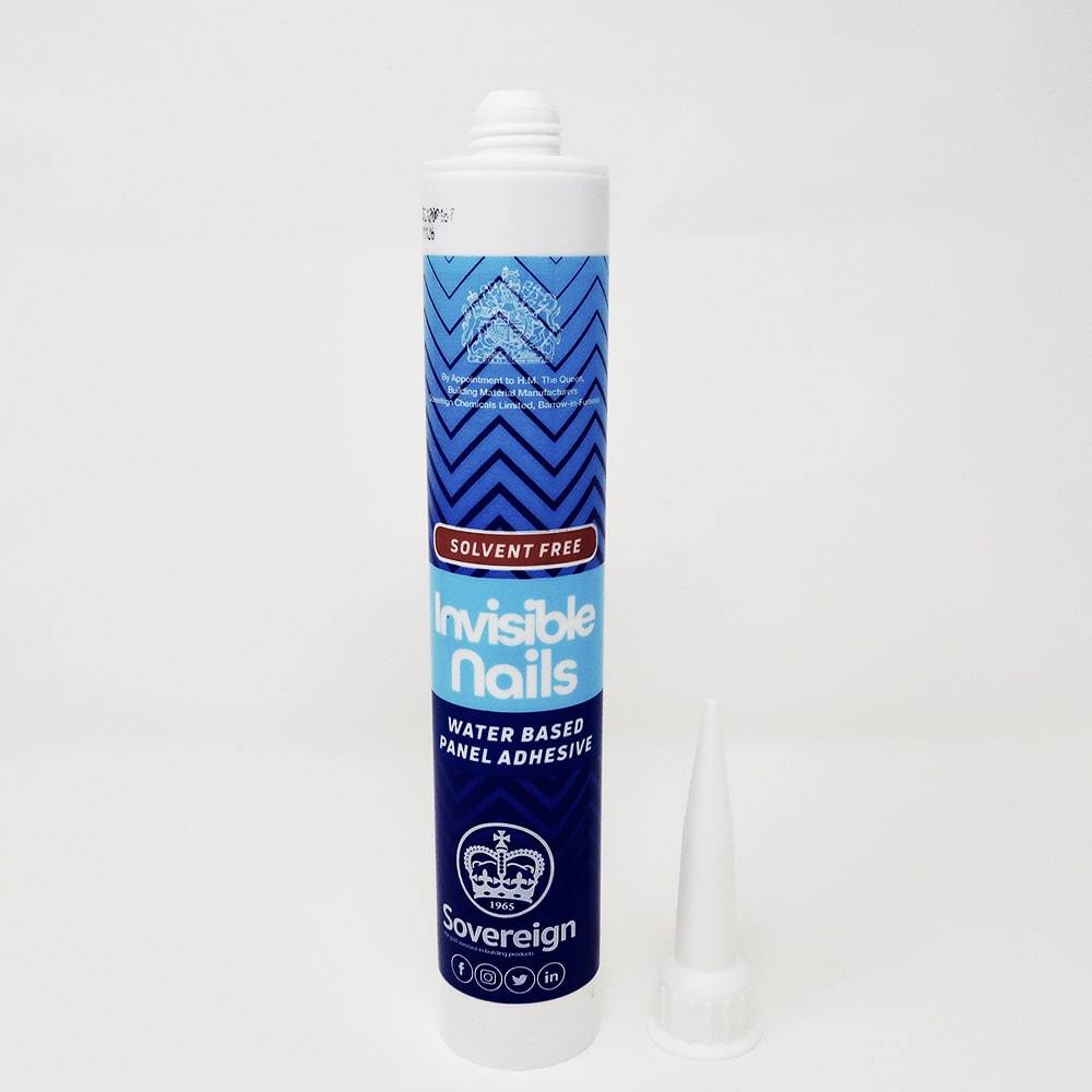 Sovereign Solvent Free Invisible Nails Adhesive – Wet Walls & Ceilings