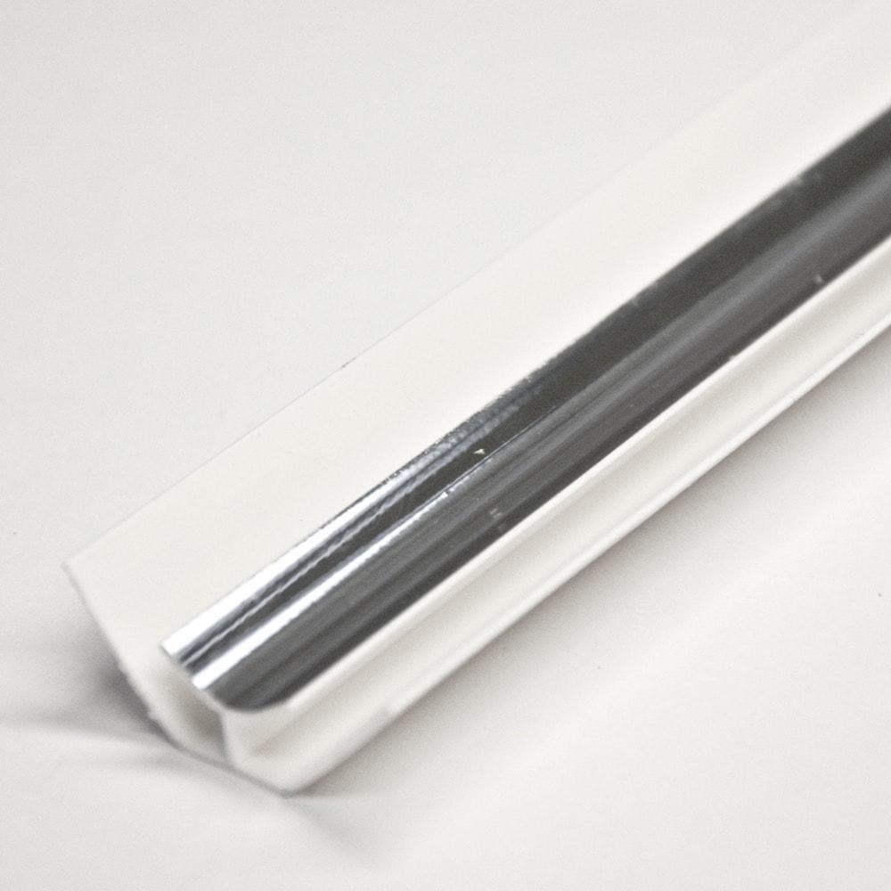 Internal Corner Silver Trim for 8mm Panels – Wet Walls & Ceilings