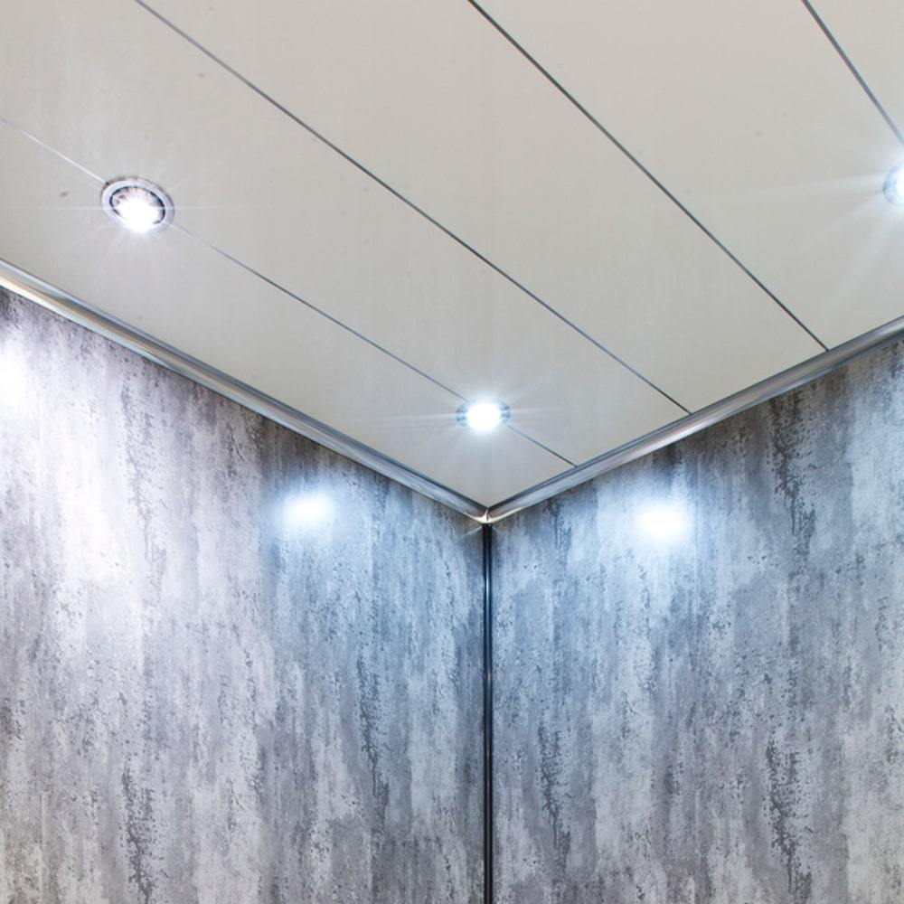 Retro Silver 25cm x 270cm Wet Wall Panel – Wet Walls & Ceilings