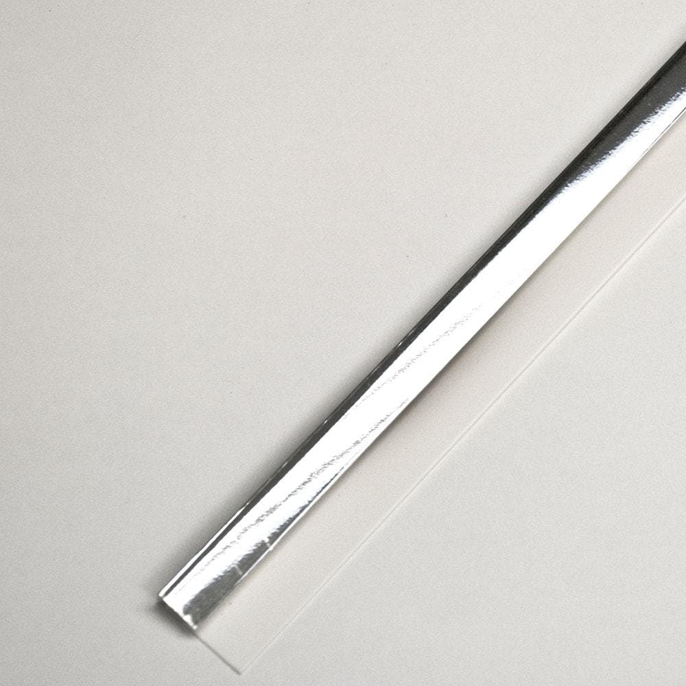 End Cap Silver Trim for 8mm Panels – Wet Walls & Ceilings