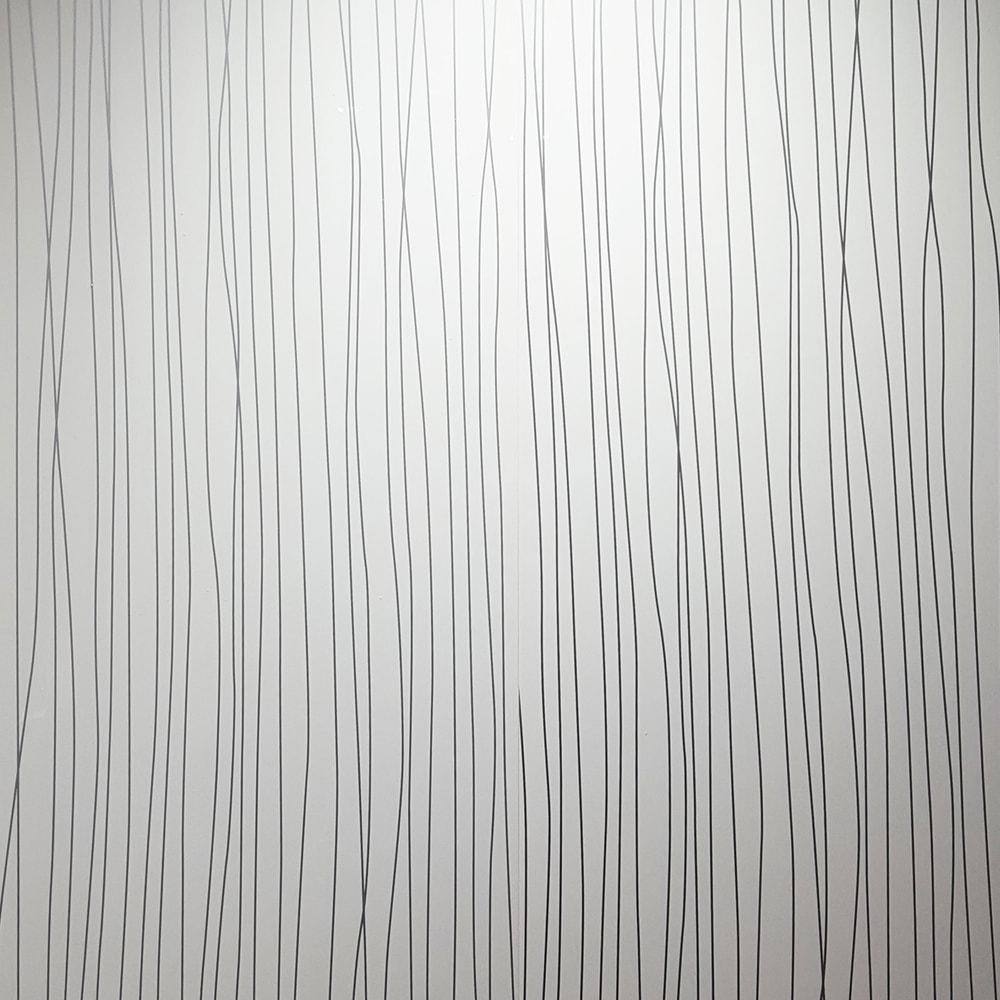 White Gloss Silver Strings 25cm x 270cm Wet Wall Panel – Wet Walls ...