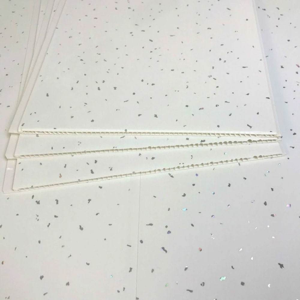 Artic White Sparkle 25cm x 270cm x 8mm Wet Wall Panel – Wet Walls ...